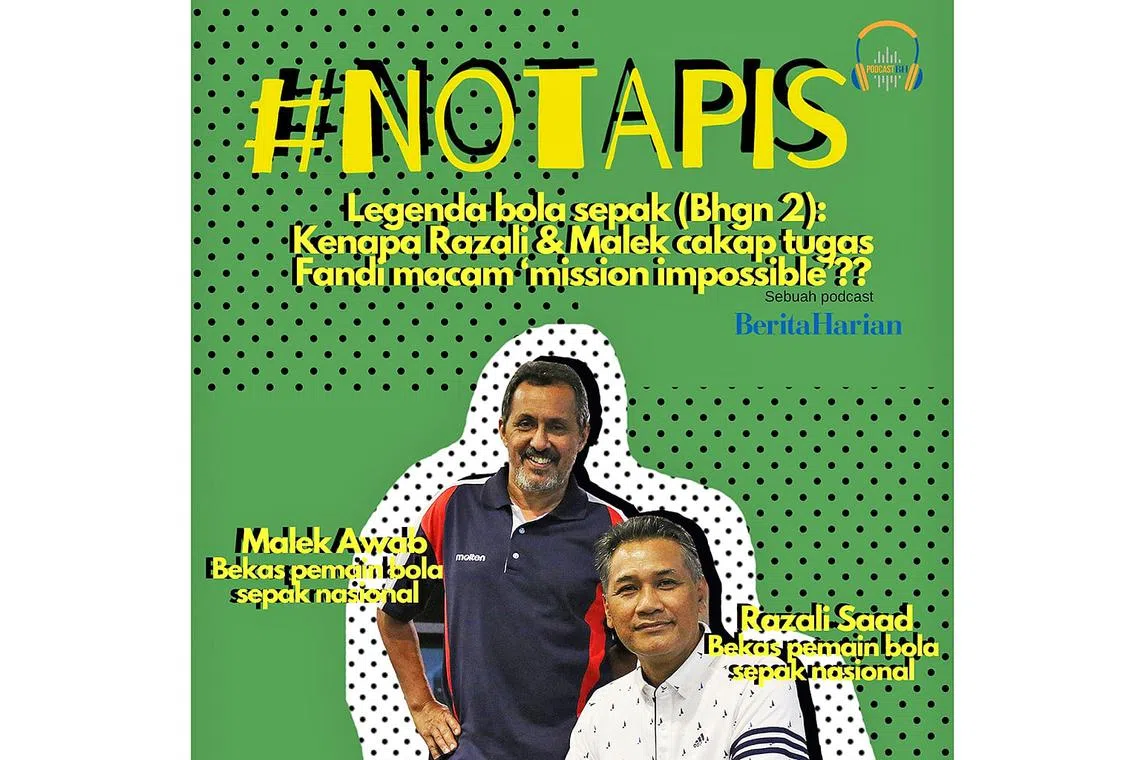 Malek Awab, Razali Saad mengenai nasib bola sepak S'pura, Berita ...