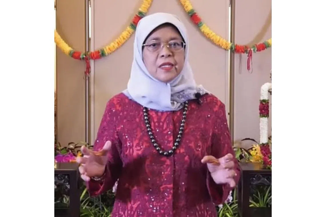 Presiden Halimah ucap selamat Deepavali, Istana adakan rumah terbuka ...