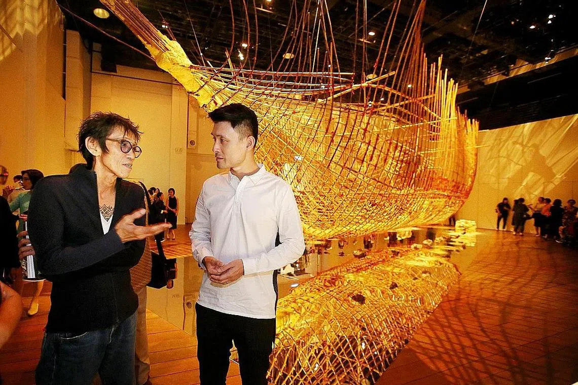 Karya Zai Kuning di Venice kini dipamerkan di Singapura, Berita Gaya ...