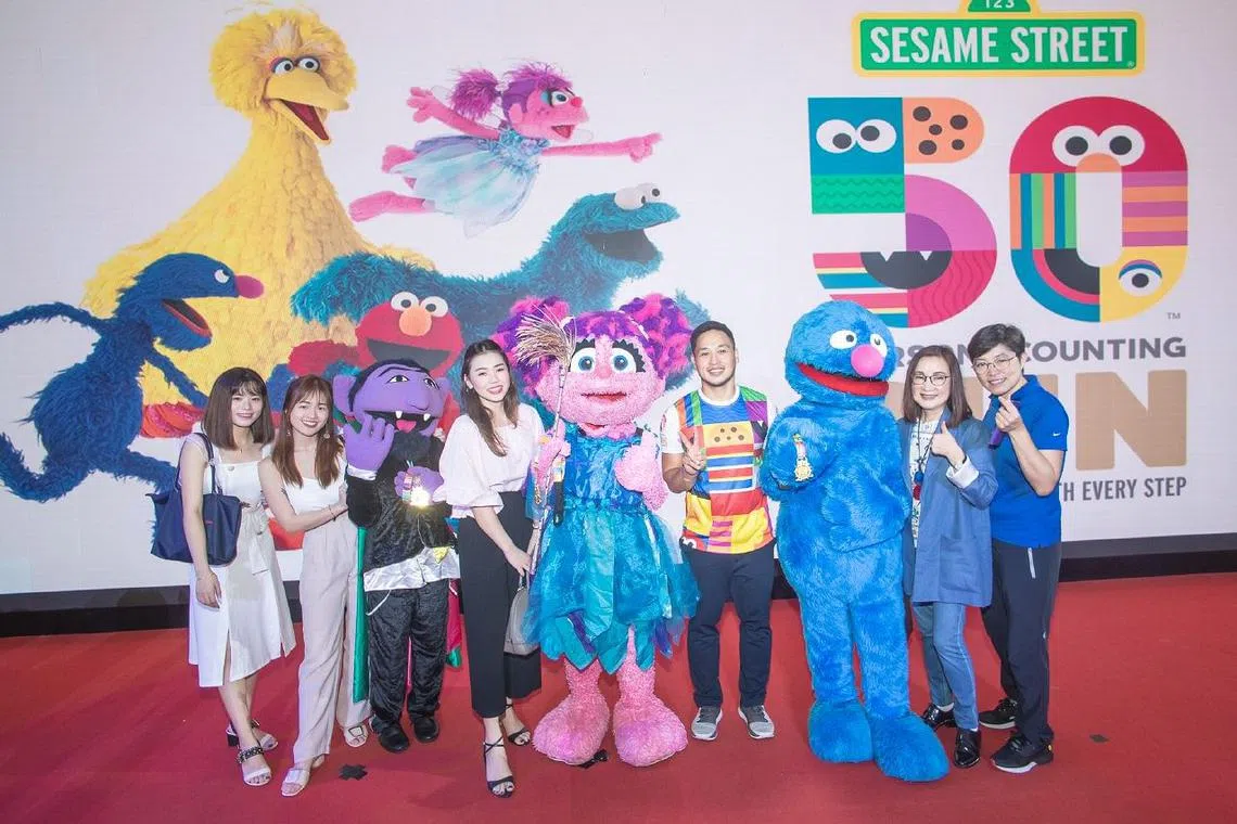 Acara lumba lari Sesame Street Run akan diadakan di Singapura November ...