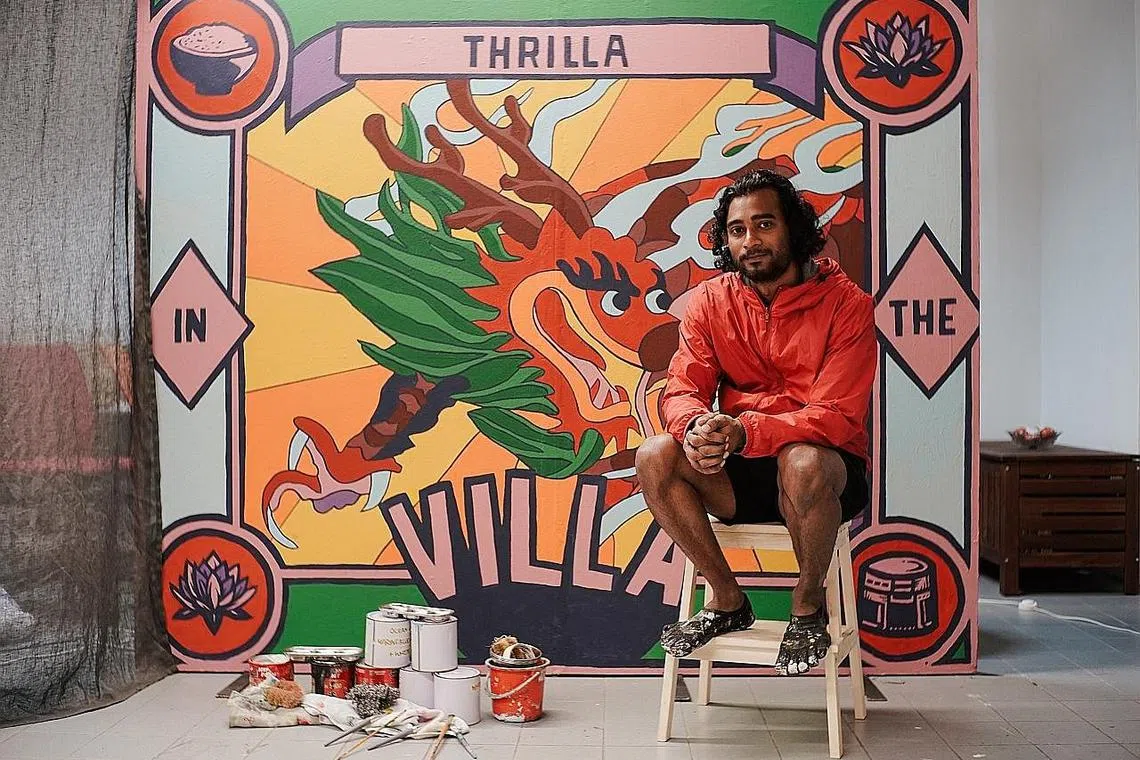 Projek lukis mural di Wisma Mendaki sempena Bulan Raikan Ilmu, Berita ...