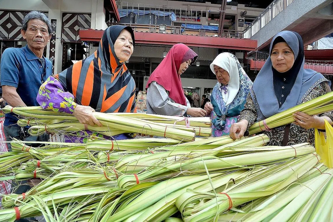 Pasar Geylang Serai semakin meriah jelang Raya, Berita Singapura ...
