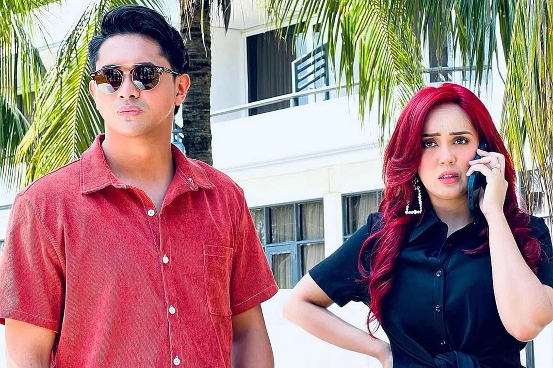 Aidit Noh tidak bawa kemesraan ke luar set gambar, Berita Gaya Hidup ...