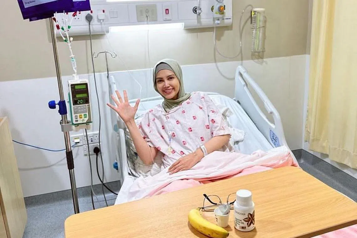 Selepas 11 tahun berjuang, penyanyi dan pelakon Elyana bebas barah ...