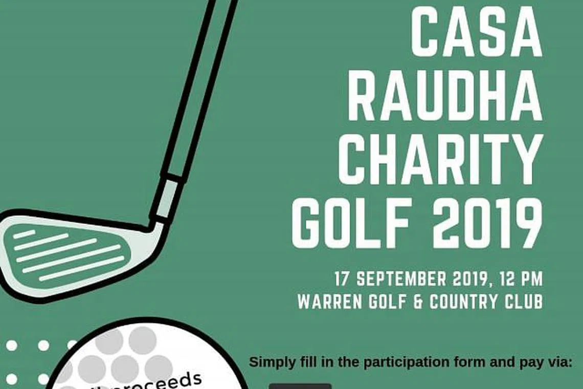 Casa Raudha anjurkan golf amal kumpul dana bagi wanita dan kanak-kanak ...