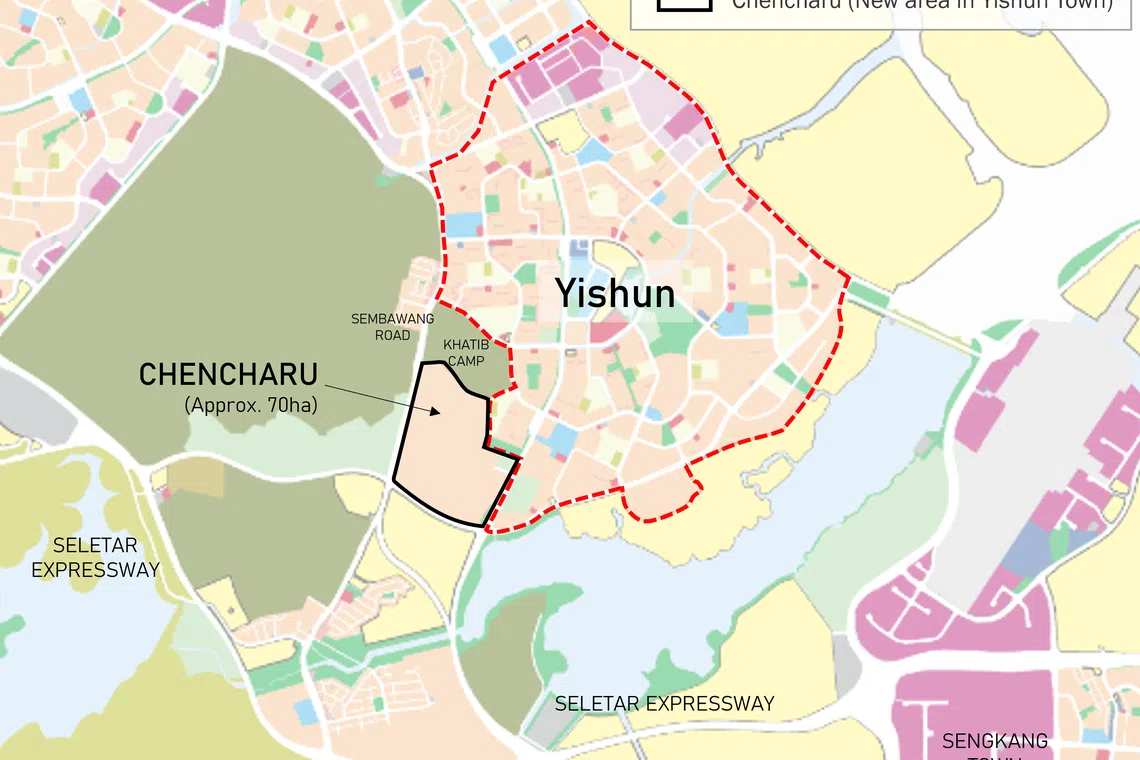 HDB unveils Chencharu masterplan with park, bus-only corridor