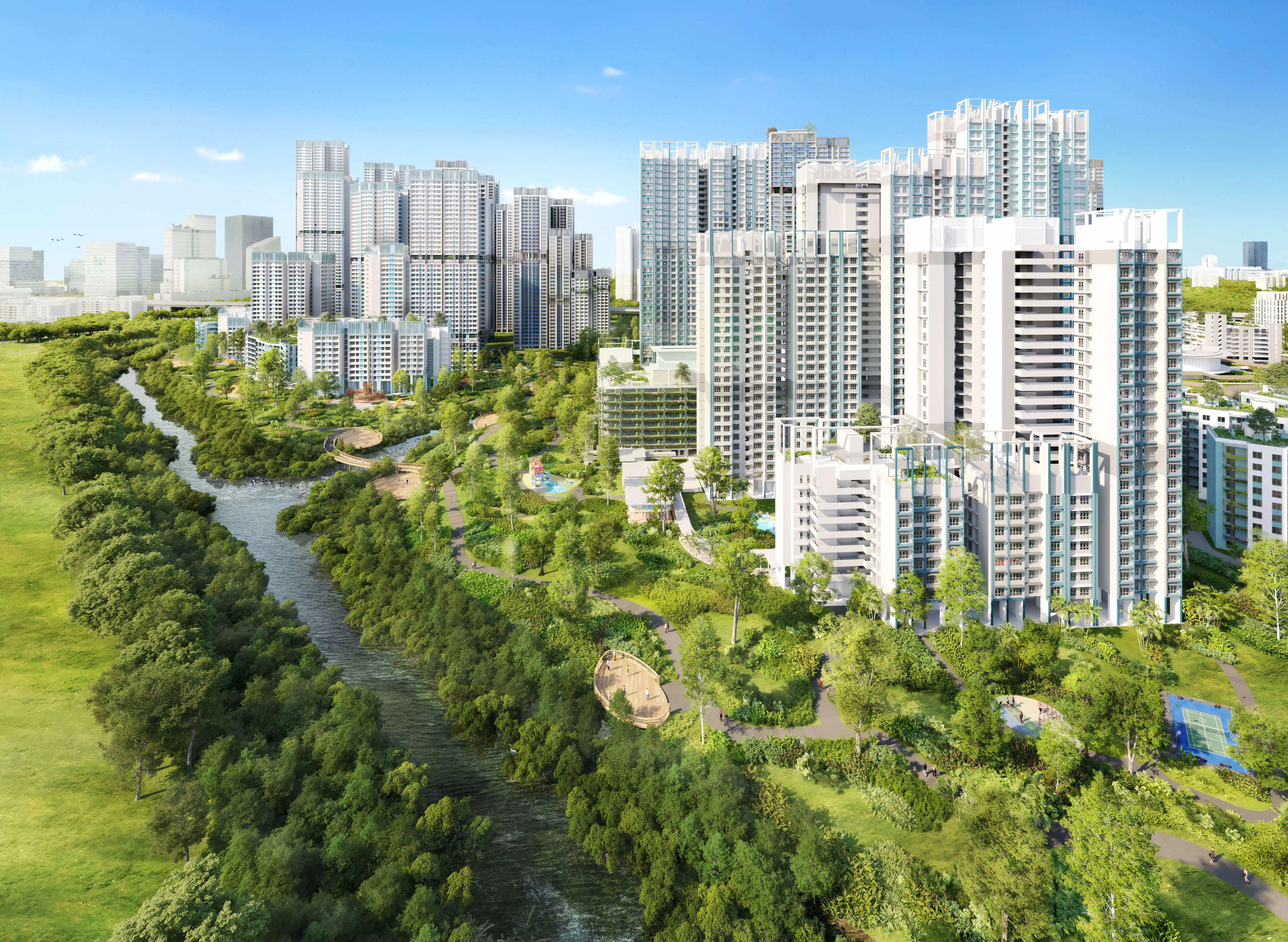 Former Keppel Club site to see launch of 870-unit Berlayar BTO in October - The Business Times