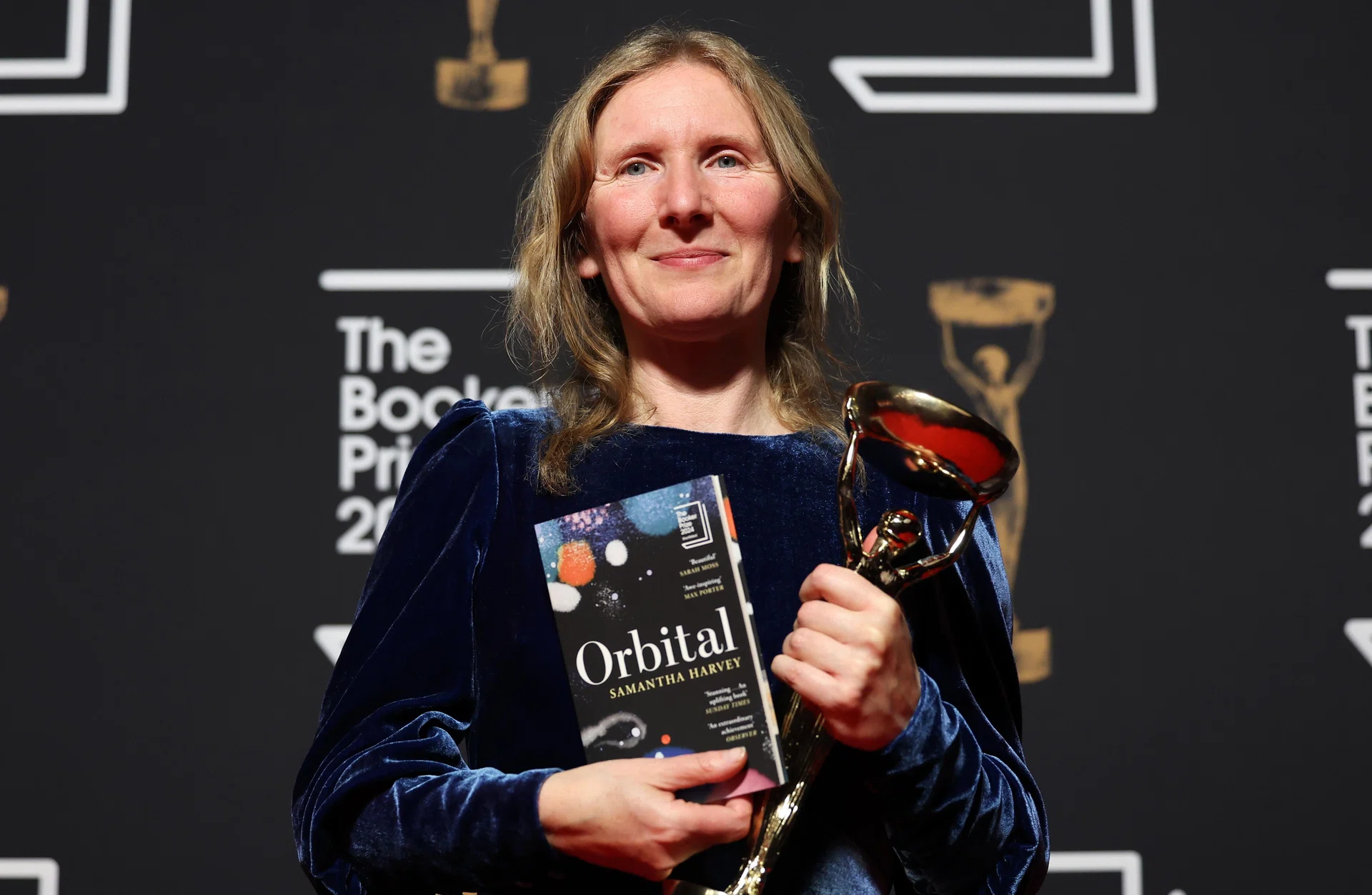 British writer Harvey wins Booker Prize for space story 'Orbital' - The ...