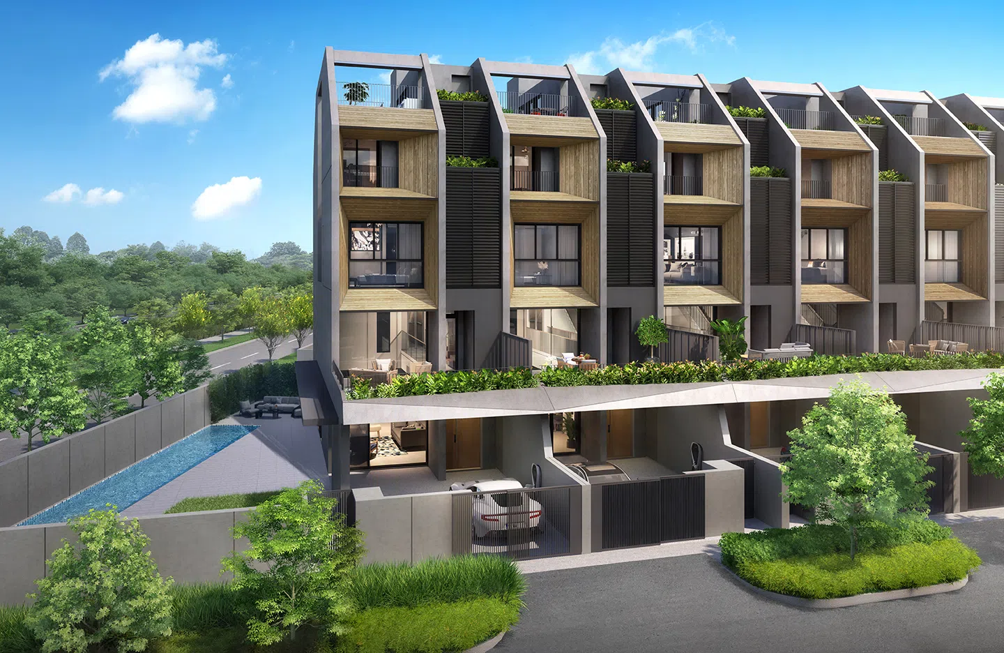 Bukit Sembawang kicks off sales at landed project Pollen Collection ...