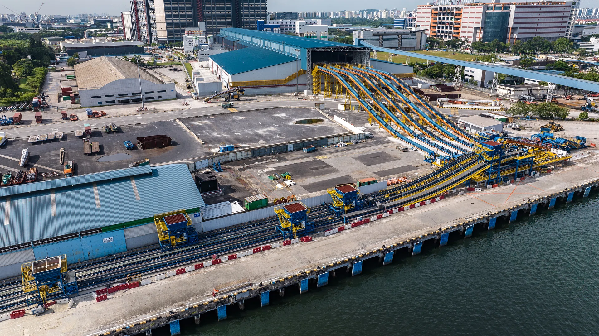 Jurong Port opens S$200 million shared-services hub for ready-mixed ...