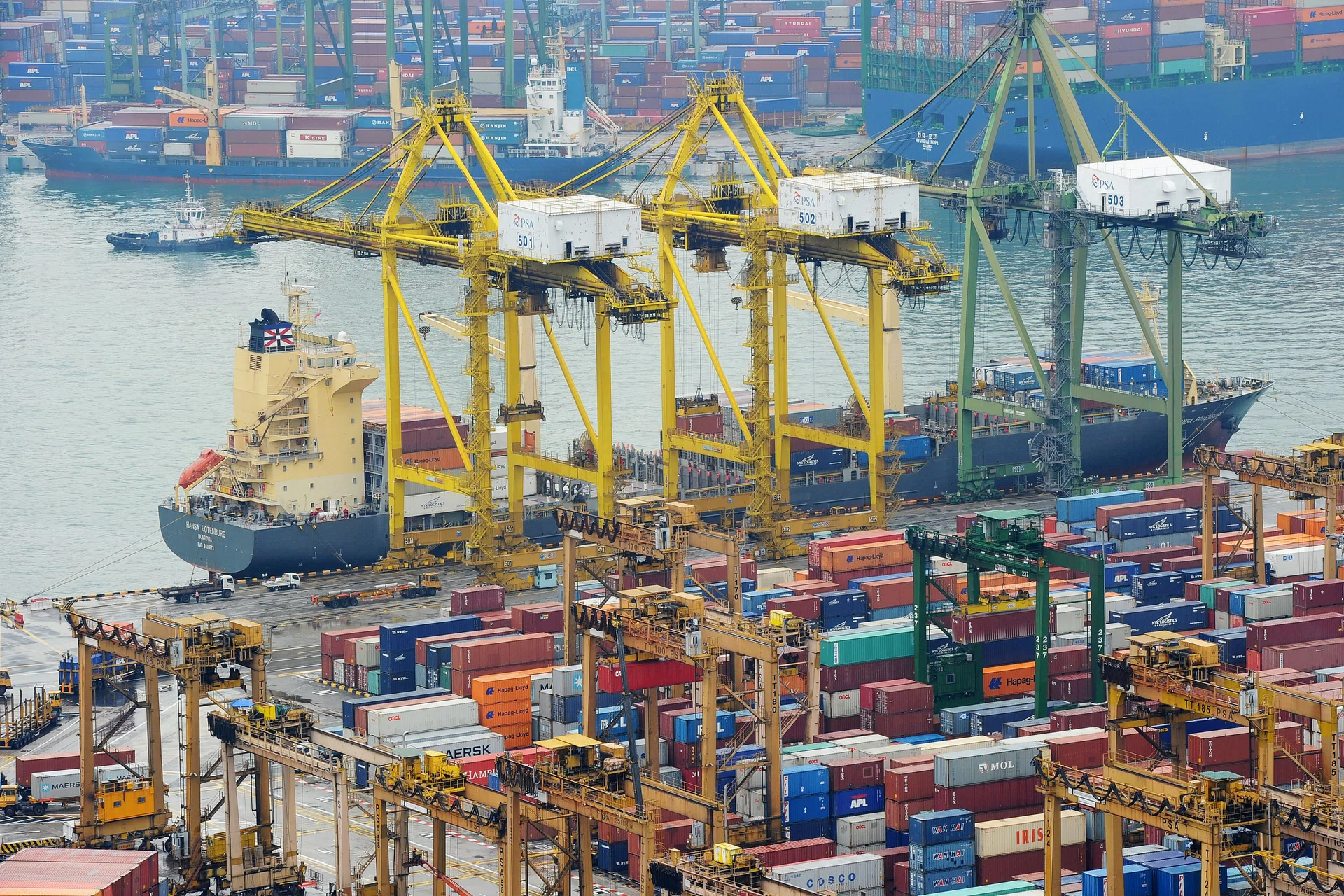 Singapore's container port faces a productivity question - The Business ...