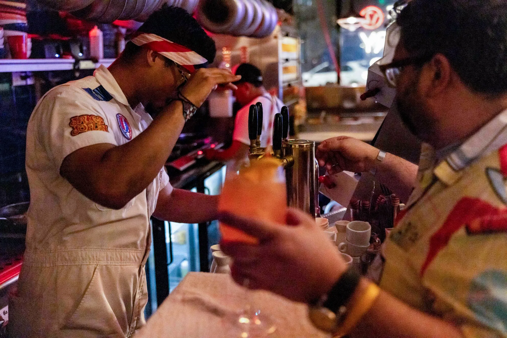 US service activity nearly stagnates as employment contracts - The ...