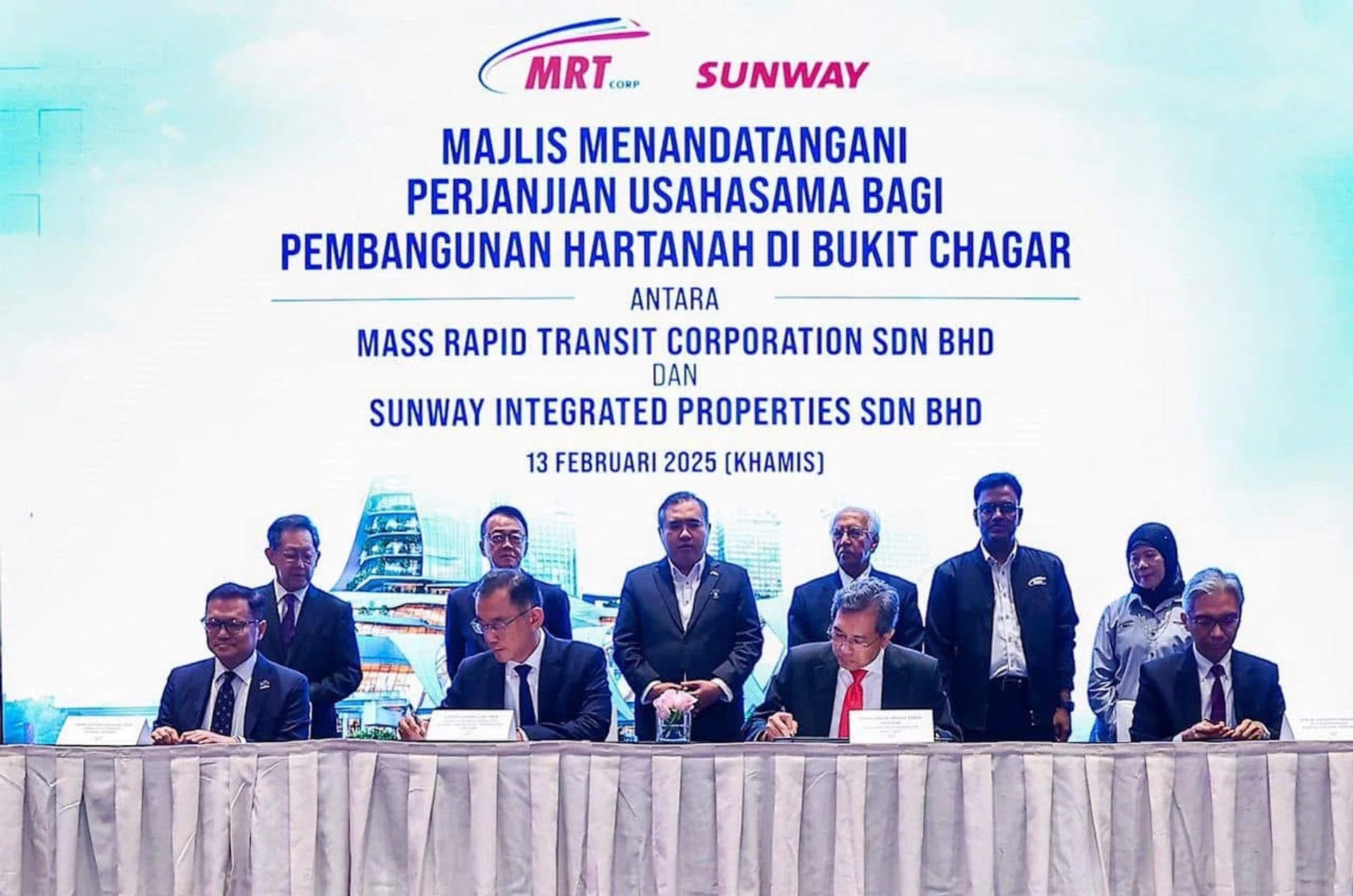Malaysia’s Sunway, MRT Corp sign deal for RM2.6 billion mixed-use ...