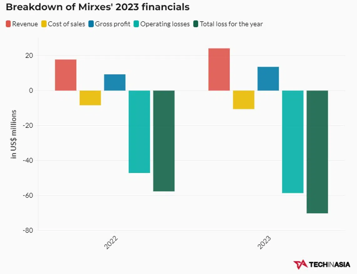 Mirxes posts US$58 million operating loss, US$24 million revenue - The ...