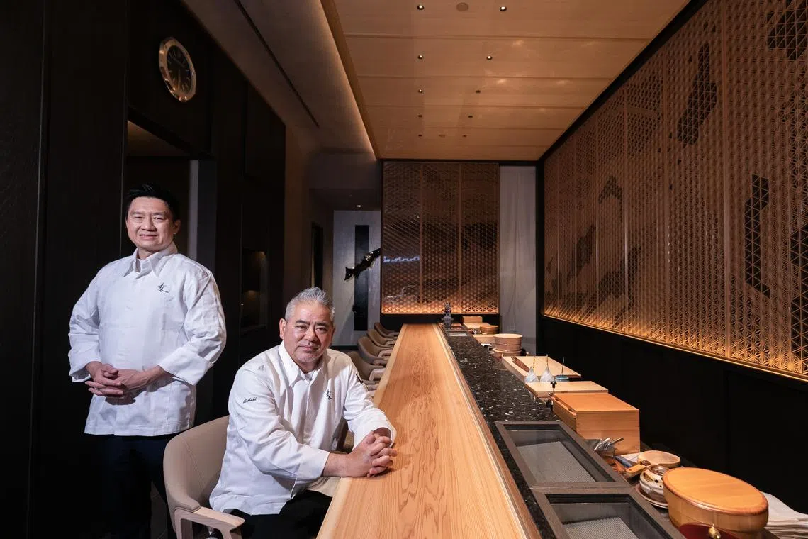 Sushi stalwart Aoki stages comeback with new restaurant, still serving ...