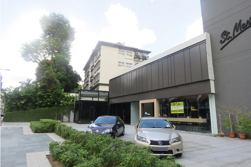 Retail unit facing Tanglin Road sold for S$43m - The Business Times