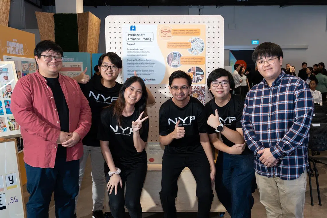 Nanyang Poly students help HDB enterprises refresh offerings, go ...