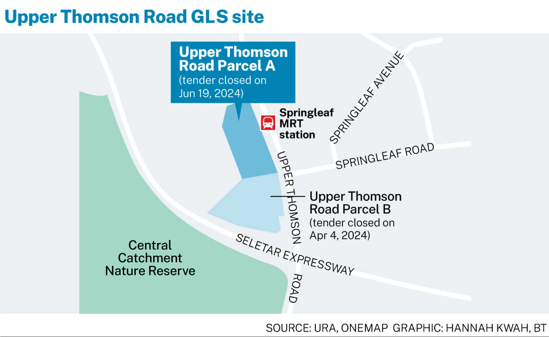 No bids for Upper Thomson Road housing site at URA tender - The ...