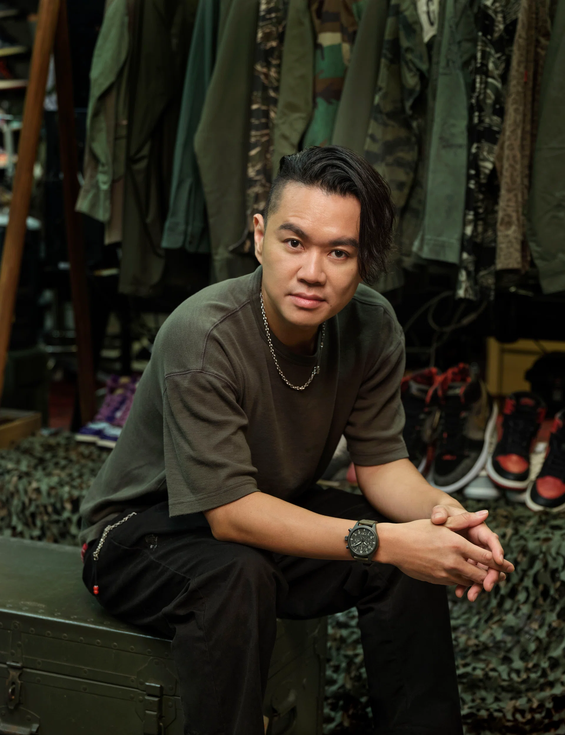 Local streetwear designer makes history with IWC - The Business Times