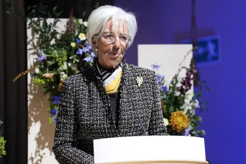 Lagarde says inflation risks ‘quite contained’ in each direction - The ...