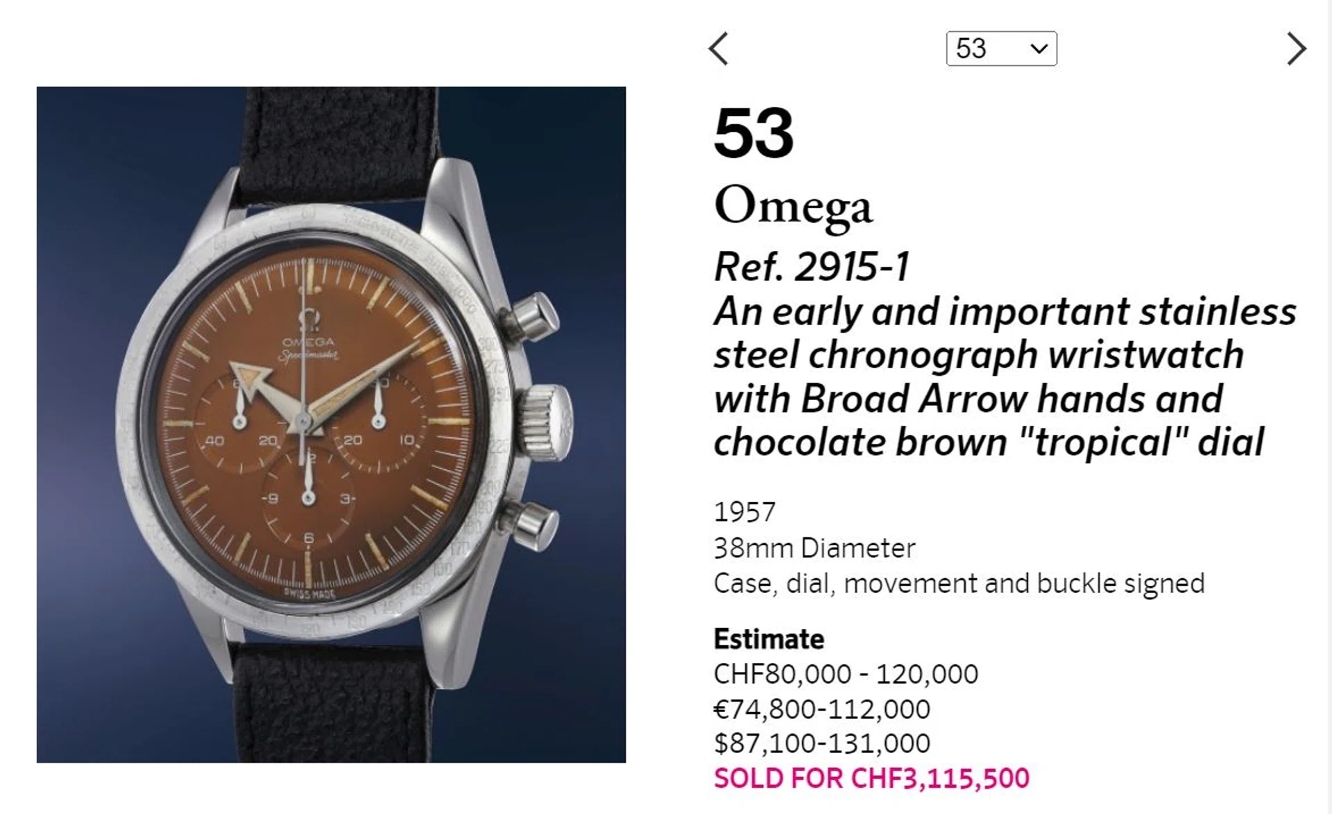 Omega blames staffers after record US$3 million Speedmaster faked - The ...
