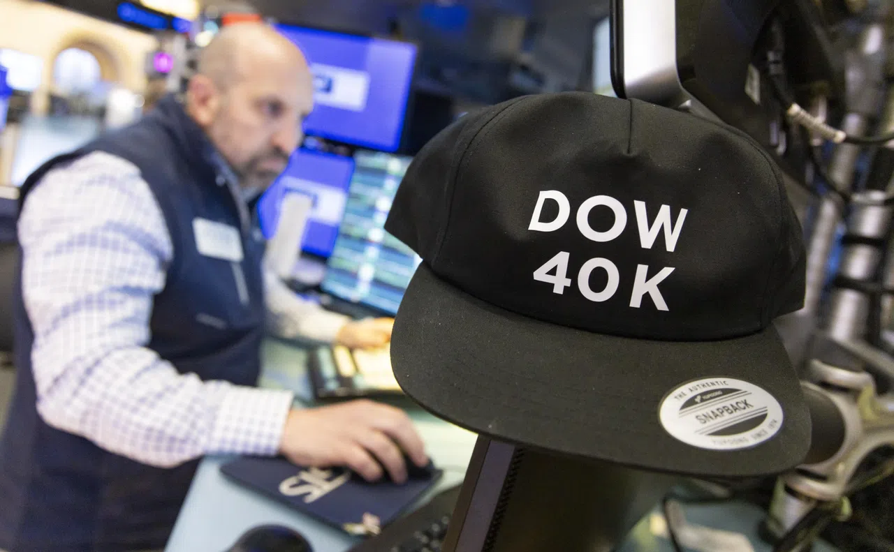 What does the Dow hitting 40,000 tell us? - The Business Times