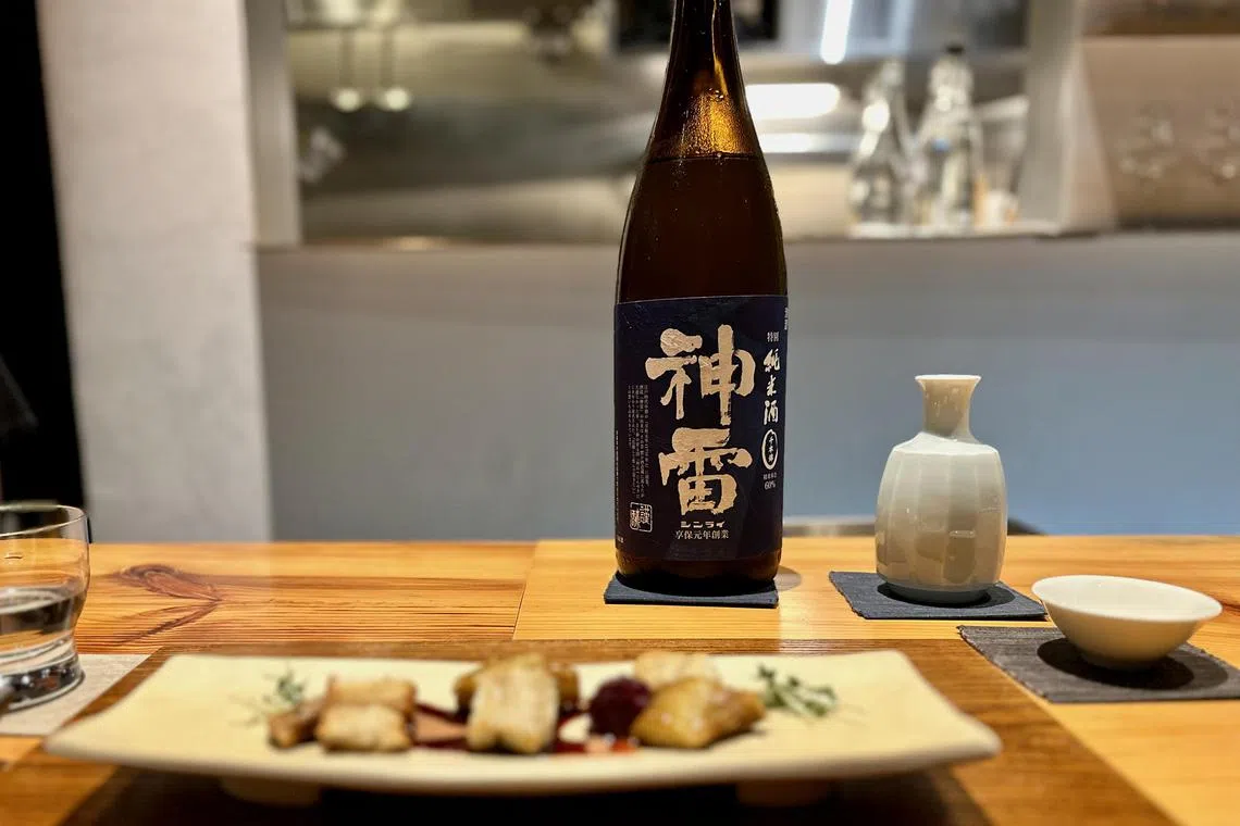 Sake and art session for BT readers - The Business Times