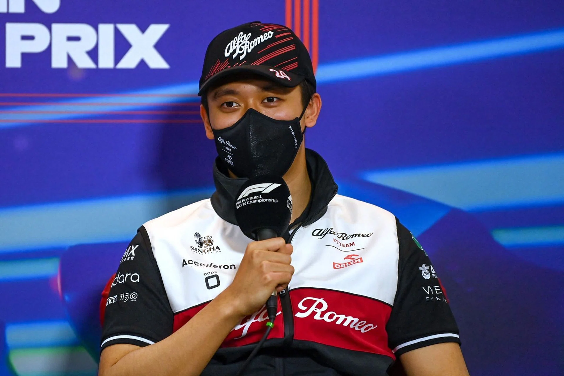 Motor racing: China's first F1 driver Zhou celebrates dream debut - The ...