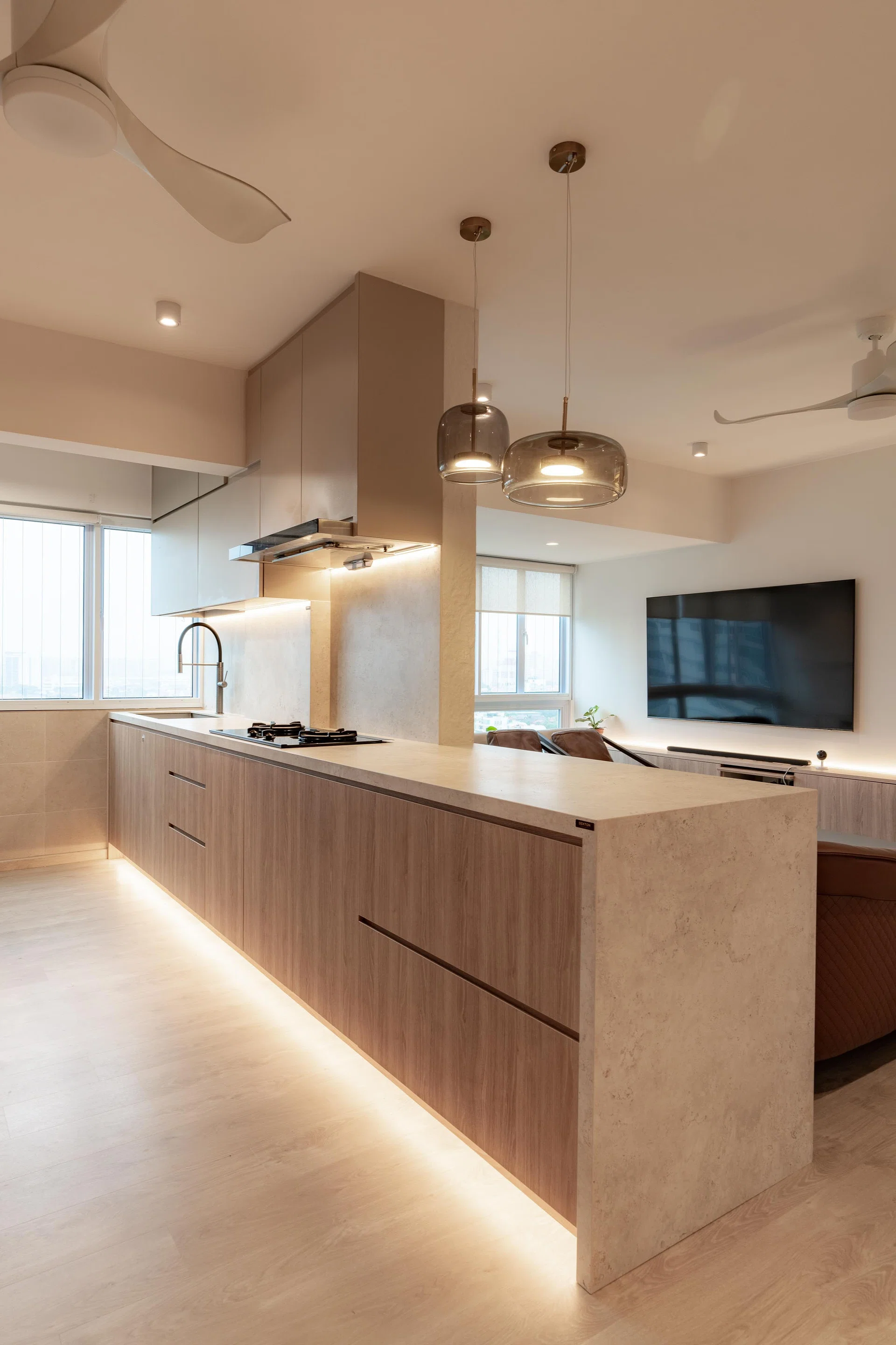 Can you turn your private apartment into a dual-key unit? This interior ...