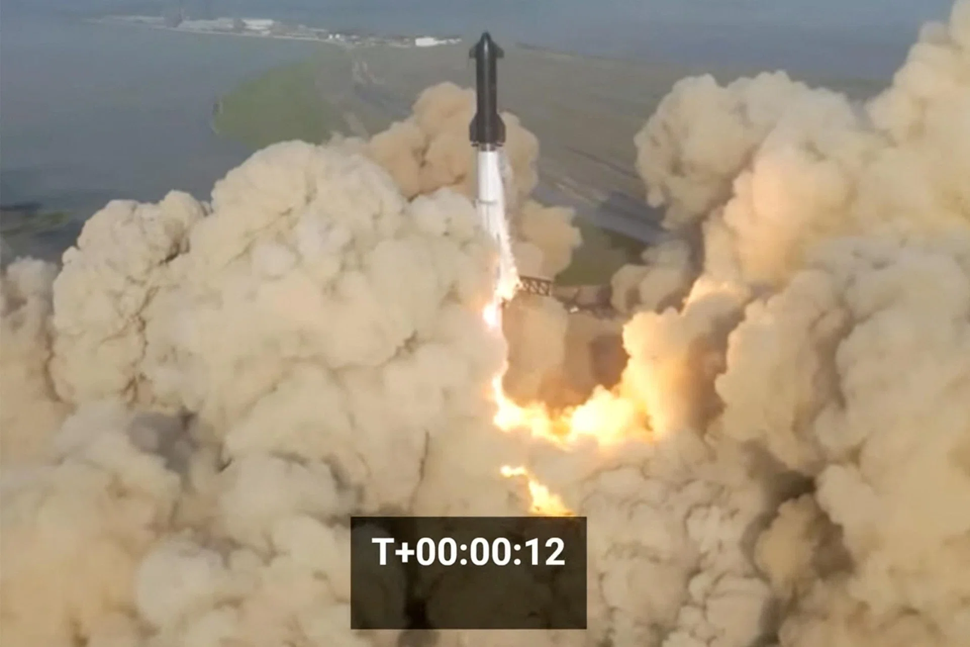 SpaceX's Starship rocket successfully launched on first test flight ...