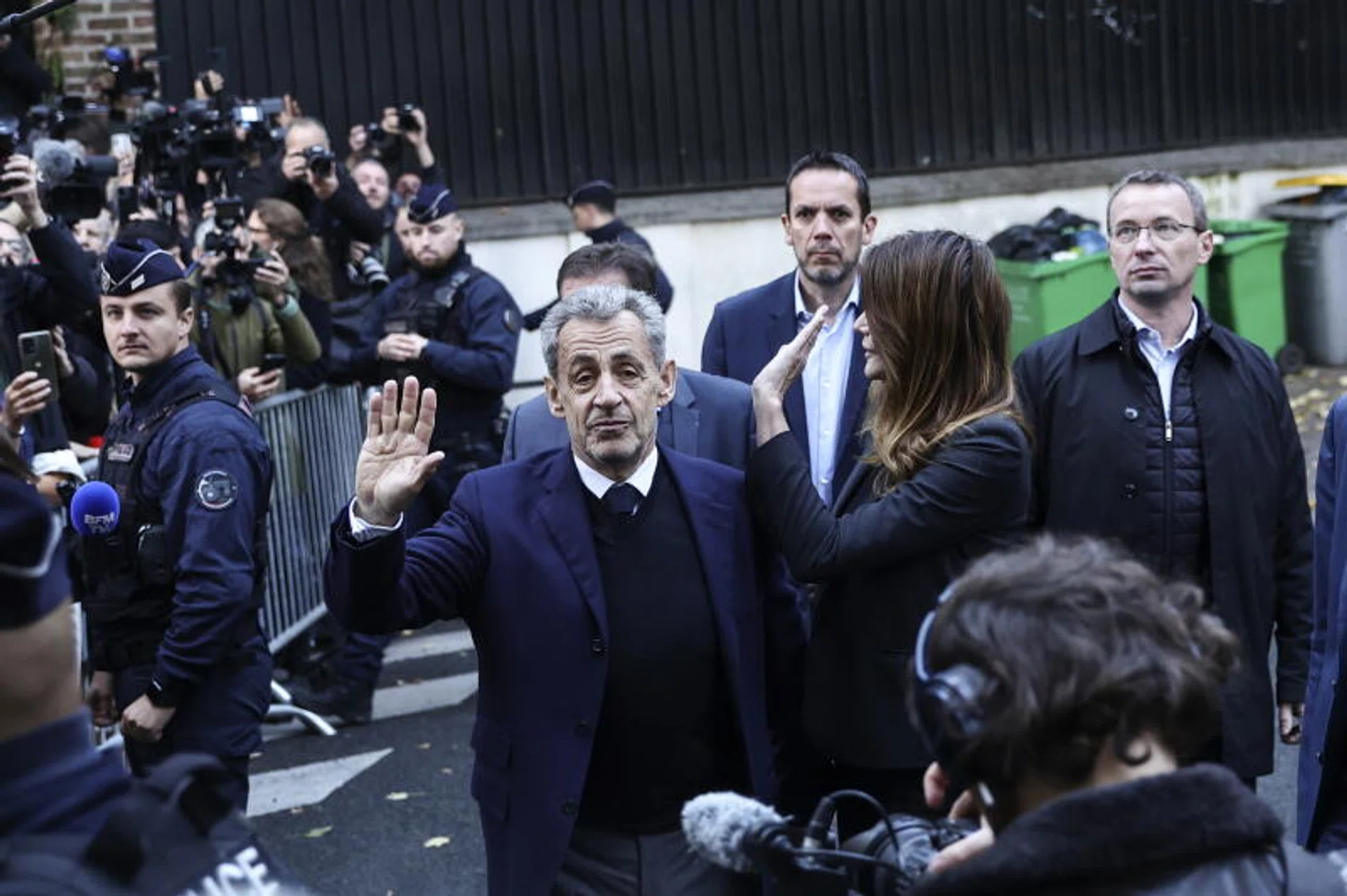 Defiant former French president Sarkozy to begin five-year prison term ...