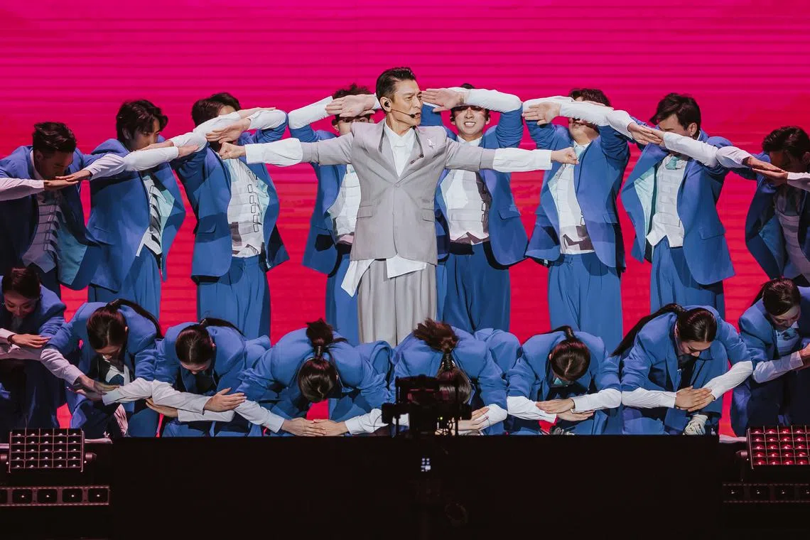 Andy Lau shows no sign of stopping on stage - The Business Times