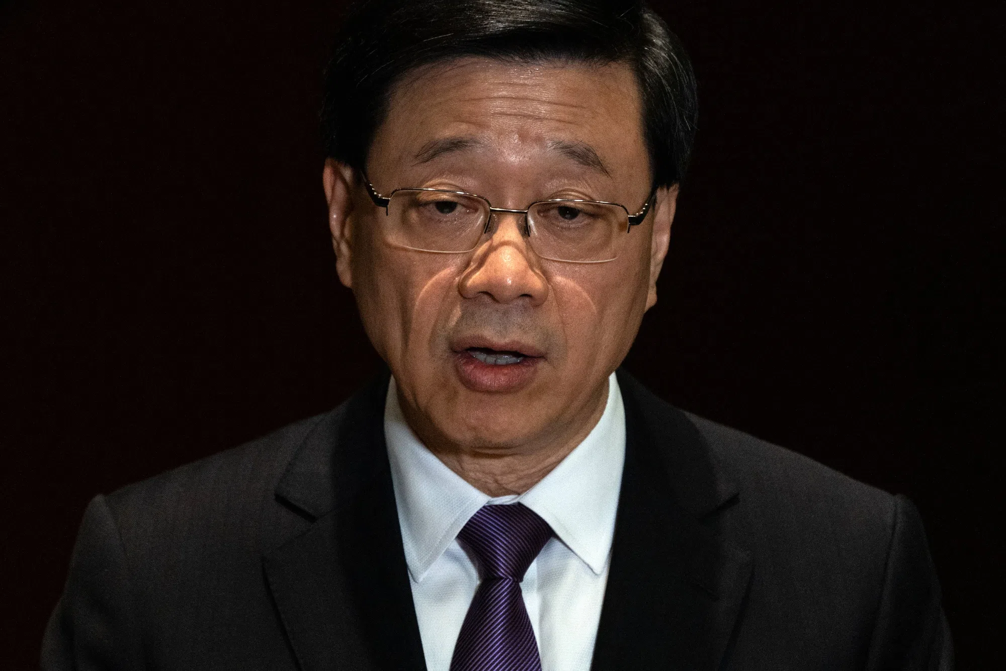 Hong Kong’s leader to focus on economy, liquor tax cut in speech