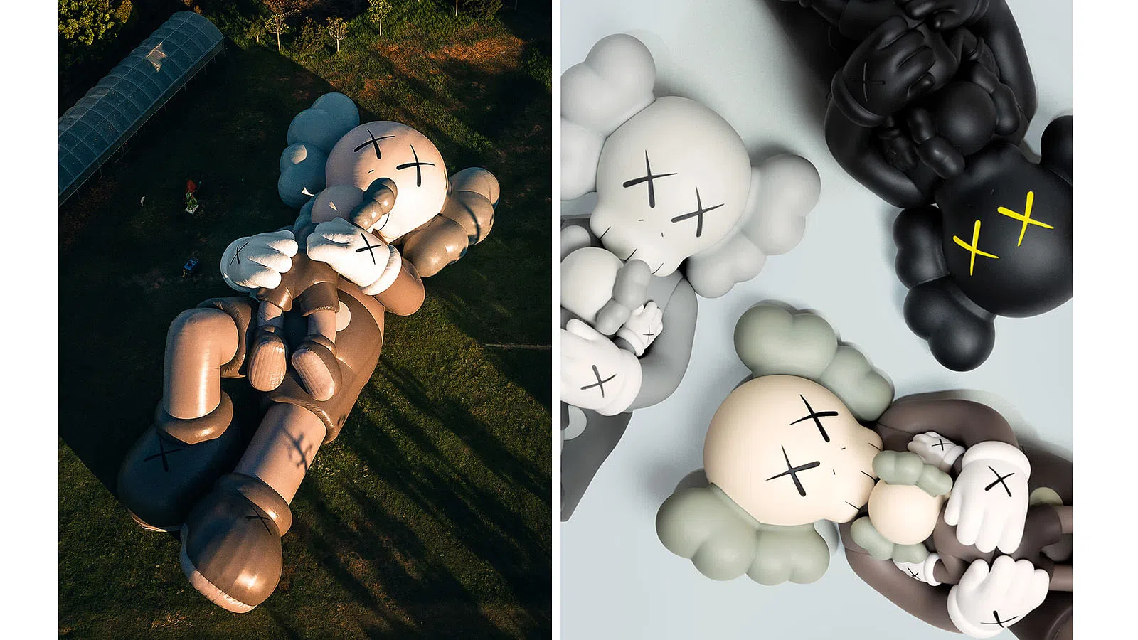 Huge Kaws sculpture 'sun-bathing' in Marina - The Business Times