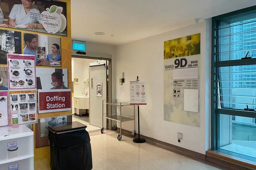 Ward 9D at Tan Tock Seng Hospital to reopen on Saturday with enhanced ...