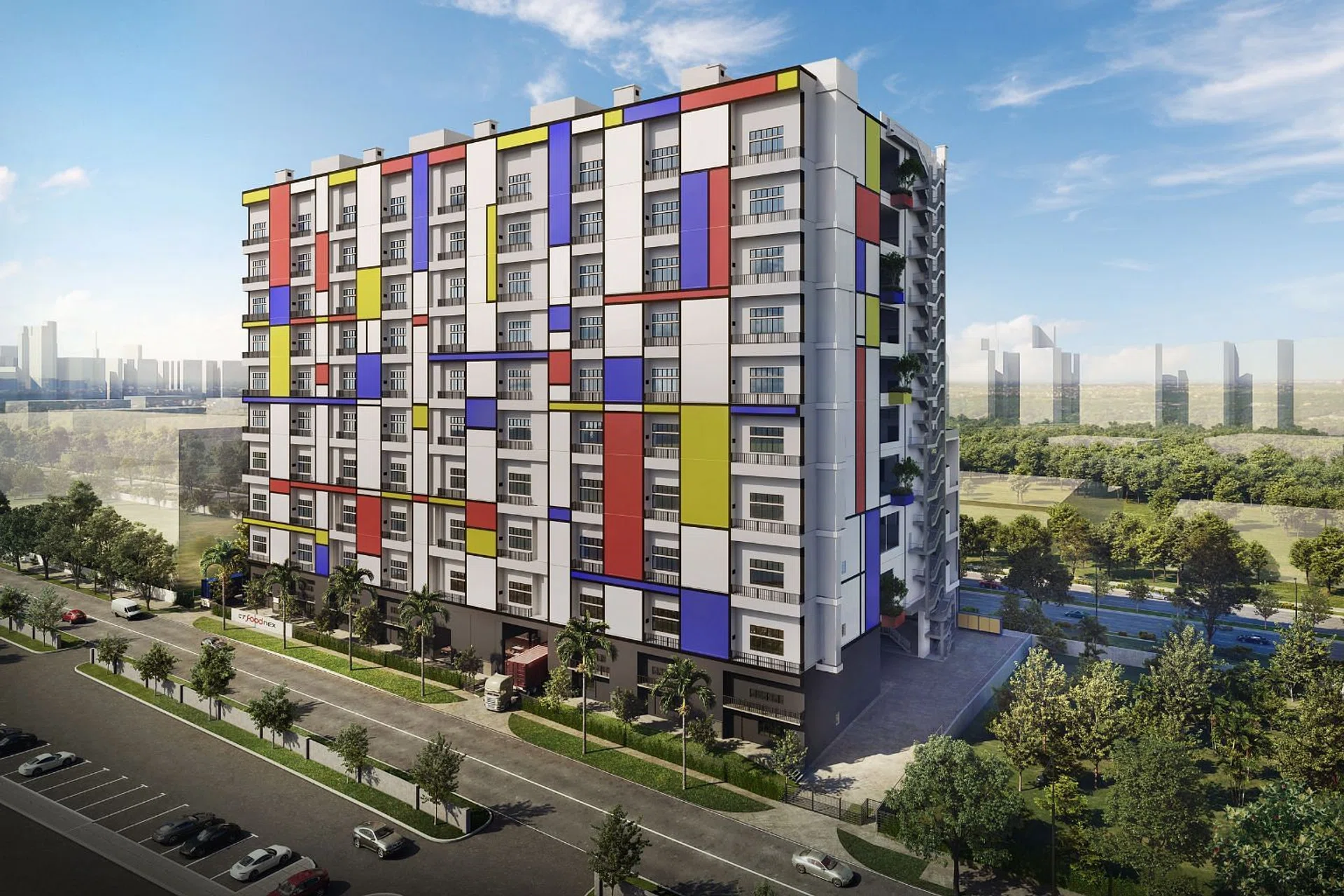 Temperature-controlled rooms and insulated walls: New food factory ...