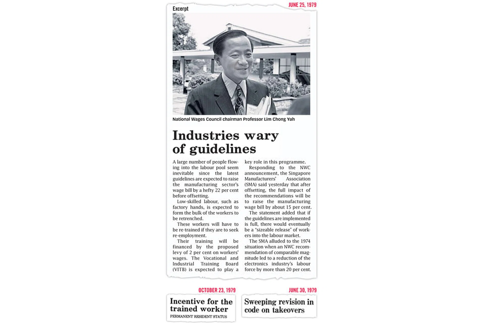 1979: Transforming the workforce for a new economy - The Business Times