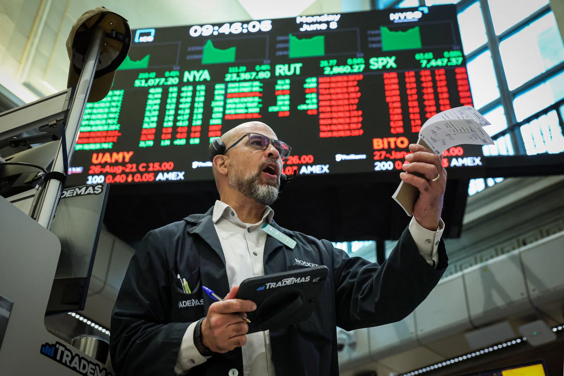 Wall Street indexes jump, Trump says strikes against Iran cancelled ...