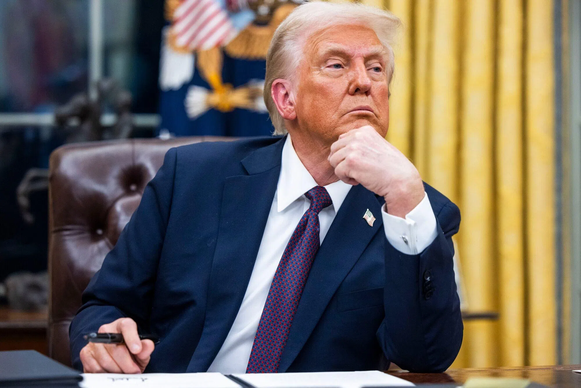 One by one, world leaders in Davos fall in line in Trump era - The ...