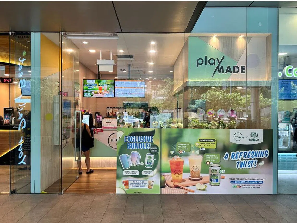 Now a Singapore brand, bubble tea chain Playmade sets its sights on the ...