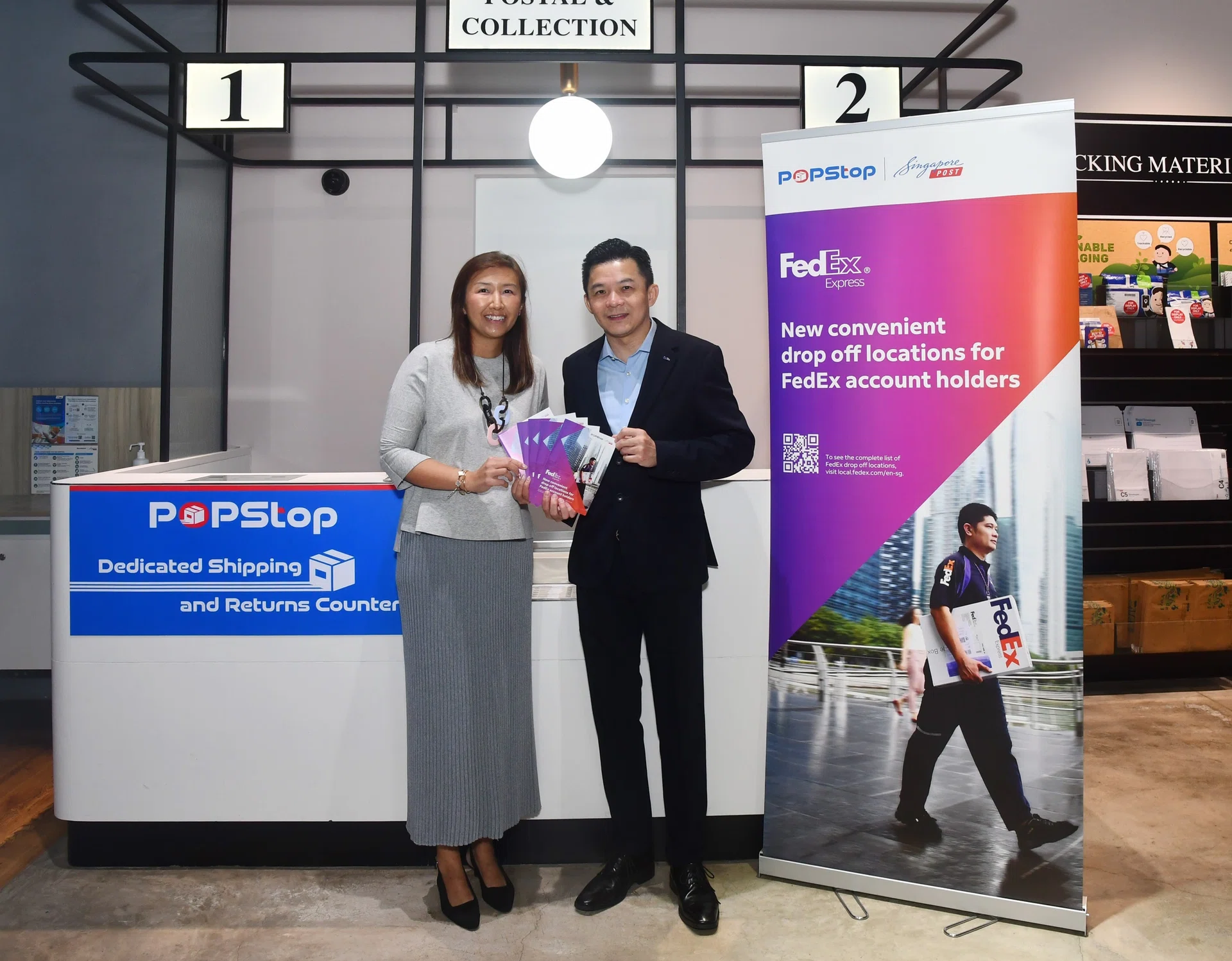 FedEx customers can drop off parcels at SingPost PopStops in trial ...