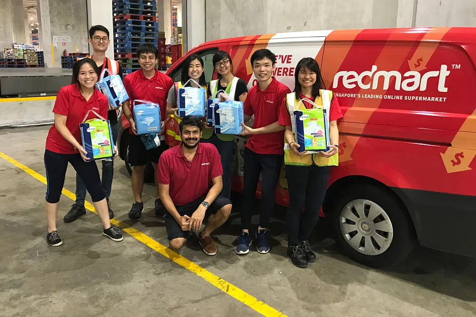 RedMart's vans deliver more than your order - The Business Times