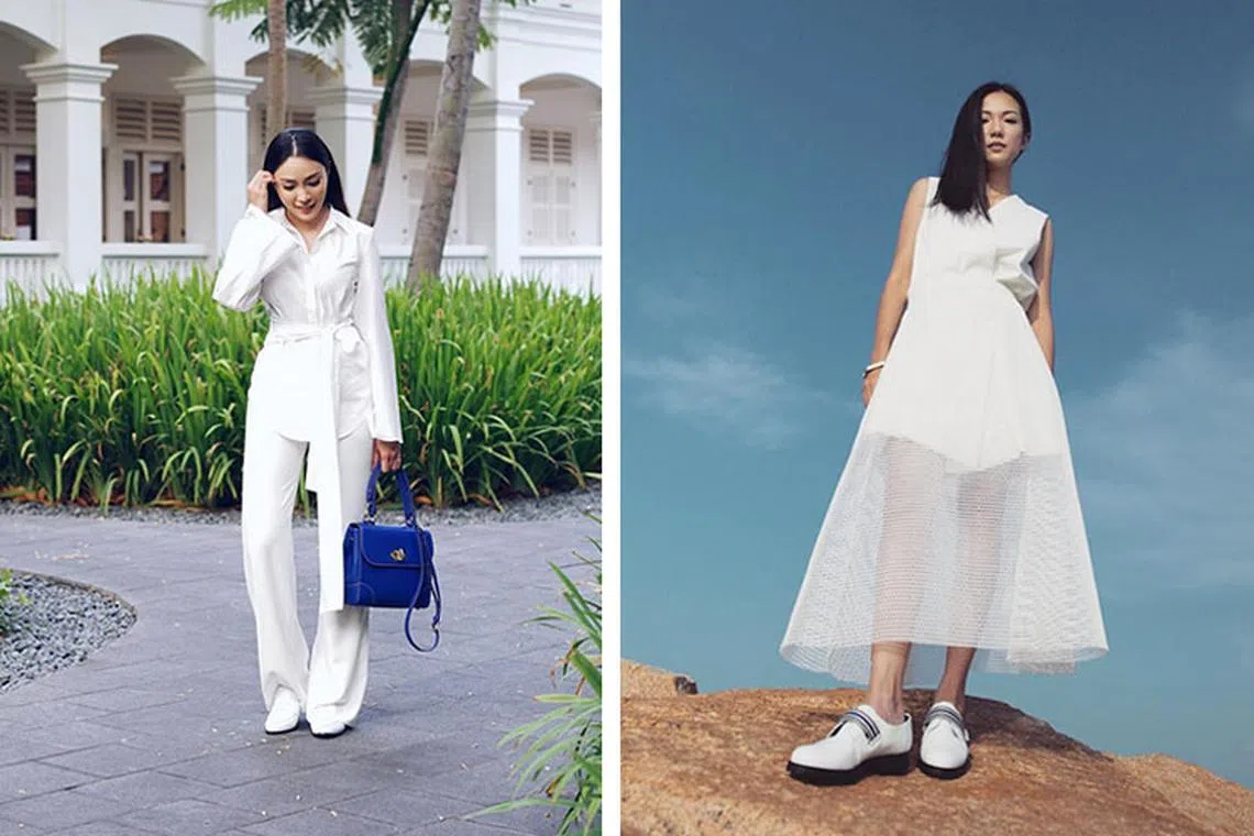 Singapore It Girls Yoyo Cao, Velda Tan & More Pull Off All-White ...