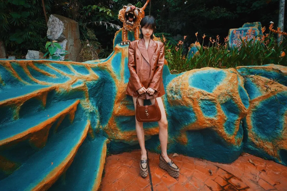 Aik Beng Chia Lenses A FEMALE Fashion Story In Haw Par Villa | FZINE ...