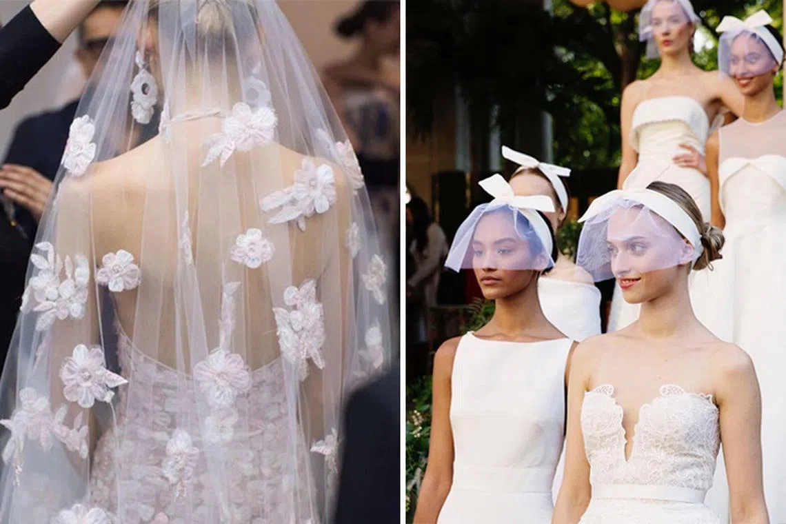 8 Stunning Ways To Match Your Veil And Wedding Dress | FZINE Singapore