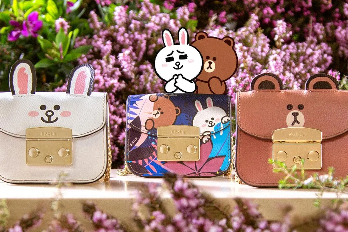 Furla Goes For A Kawaii Look For Its Latest Collab With Line Friends ...