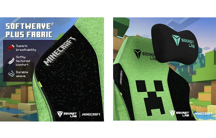 Minecraft gets its own Secretlab gaming chair collaboration ...