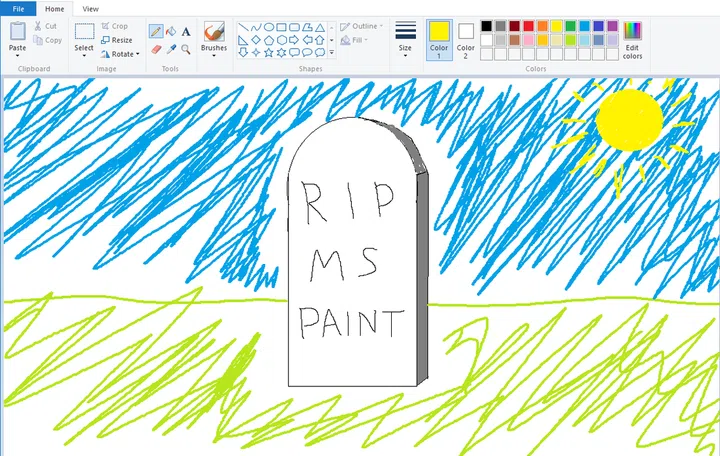 It's the beginning of the end for Microsoft Paint | HardwareZone Singapore