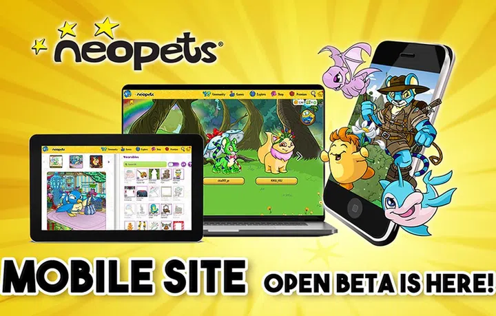 Neopets mobile website version enters open beta | HardwareZone Singapore