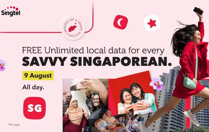 Singtel gives out free unlimited local data and ice cream on National Day | HardwareZone Singapore